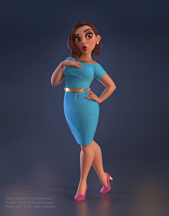 Molly, Nina Tarasova : Molly is the second character I created for ...