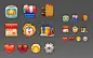 Main menu icons-花瓣网