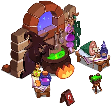 Witch's Oven Photo Zone-花瓣网