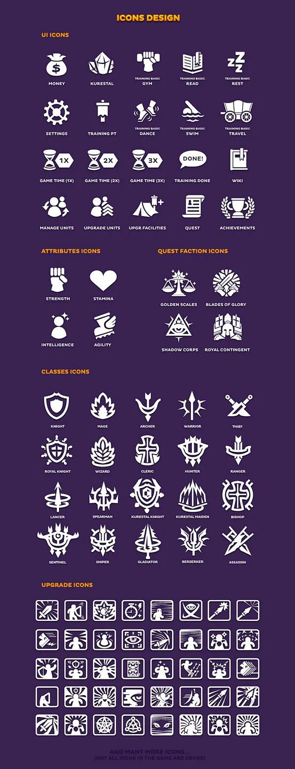 Game Art of The King's League : Odyssey by Ritchie Fernando, via Behance-花瓣网