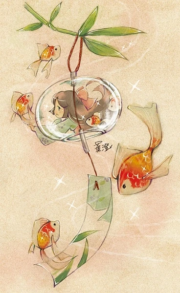 #采集大赛# #小清新插画#-花瓣网