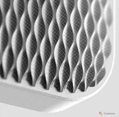 Parametric surface texture design, industrial design details, render-花瓣网