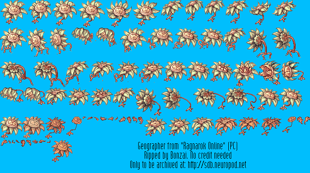 Sprite Database : Geographer-花瓣网