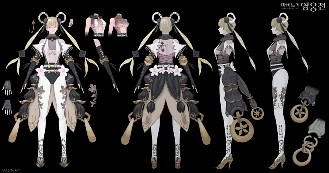 Lynn Character Design-花瓣网