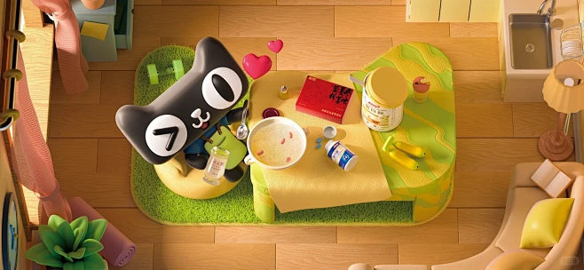 天猫健康618｜KV海报设计 - 小红书-花瓣网