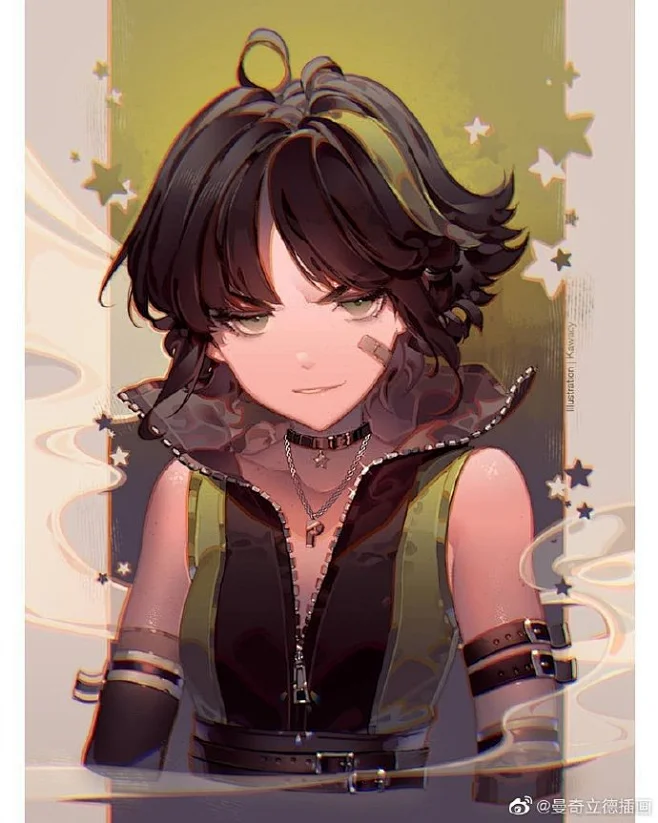 曼奇立德商业插画培训分享： 日本插画师kawanocy的一组同人插画作品，精湛的画技和绝美的画风使他在ins上拥有了96w的粉丝。 #插画 ...