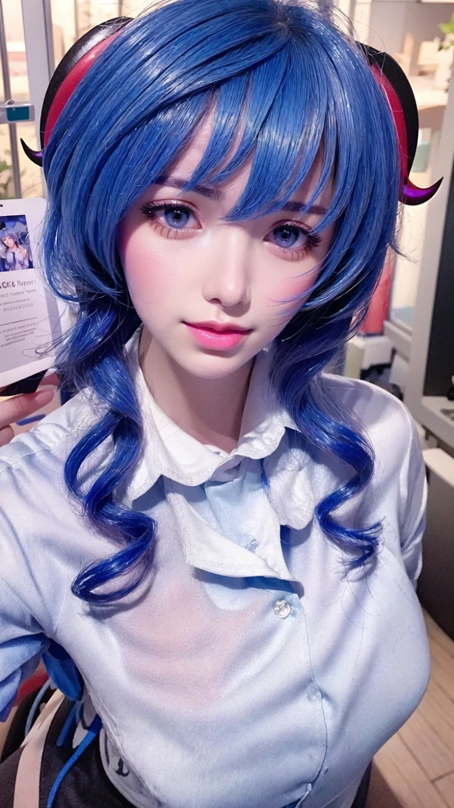 #girl 赛博coser AI绘画 甘雨 coser AI Gan Yu - Shura94的插画-花瓣网