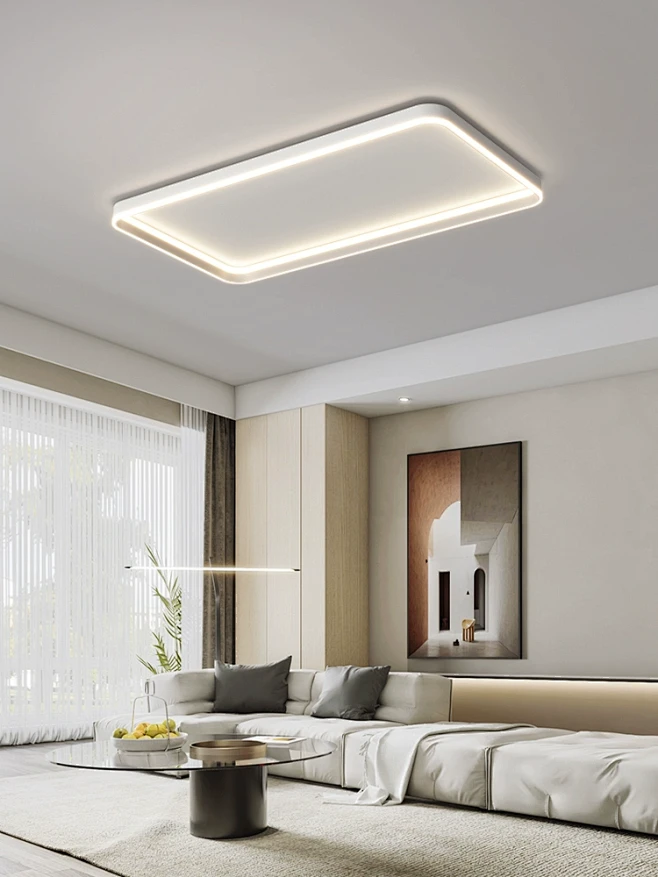 2024年新款现代简约led大厅主灯全光谱护眼长方形智能客厅吸顶灯-tmall.com天猫-花瓣网