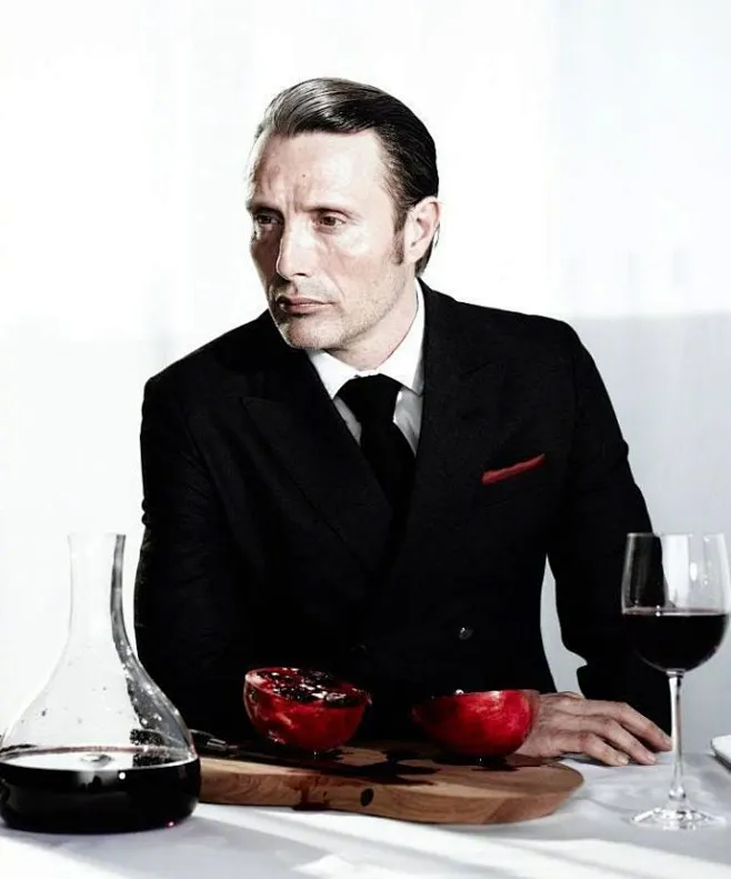 回顾这组超有风格的《汉尼拔》宣传照，摄影师Kenneth Willardt，拔叔腔调 MadsMikkelsen -花瓣网