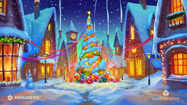 Christmas Gift Rush-花瓣网