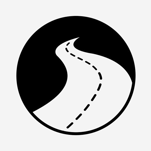 街道大道车道图标_88ICON https://88icon.com 街道 大道 车道 开阔的道路 小路