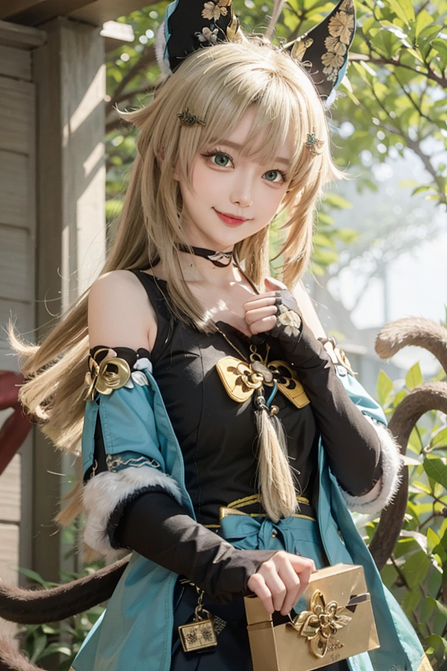 原神猫娘aicos绮良良，喵喵喵 - 半次元 - ACG爱好者社区