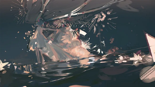 #佳作星赏# 画师：Rella，twi：Rellakinoko -花瓣网