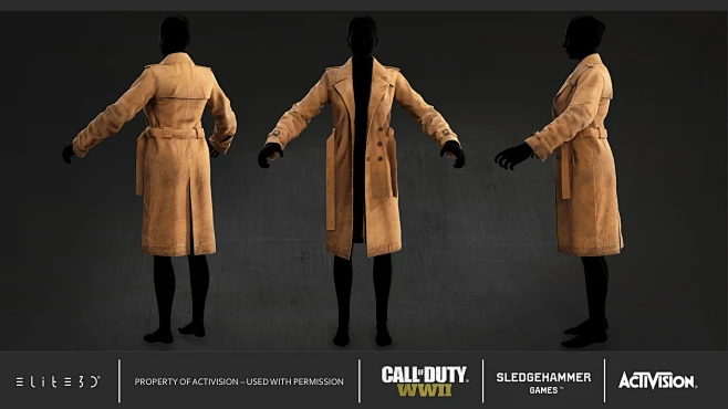Call of Duty: World War II Zombie Mode Characters, elite3d studio ...
