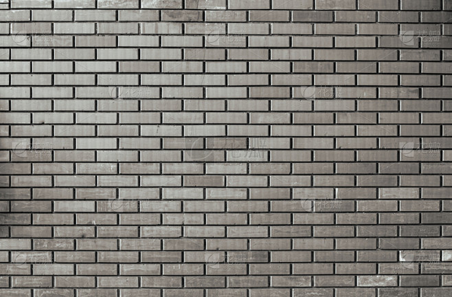 modern gray brick wall
