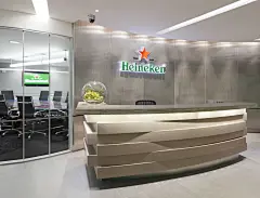 Accenture - reception desk-花瓣网