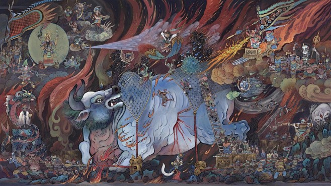 《黑神话：悟空》每章结尾壁画 05