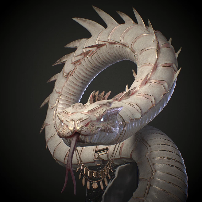 Speed Sculpting Day 07 : The Prophet Serpent, Wee.Thanee : The Prophet ...