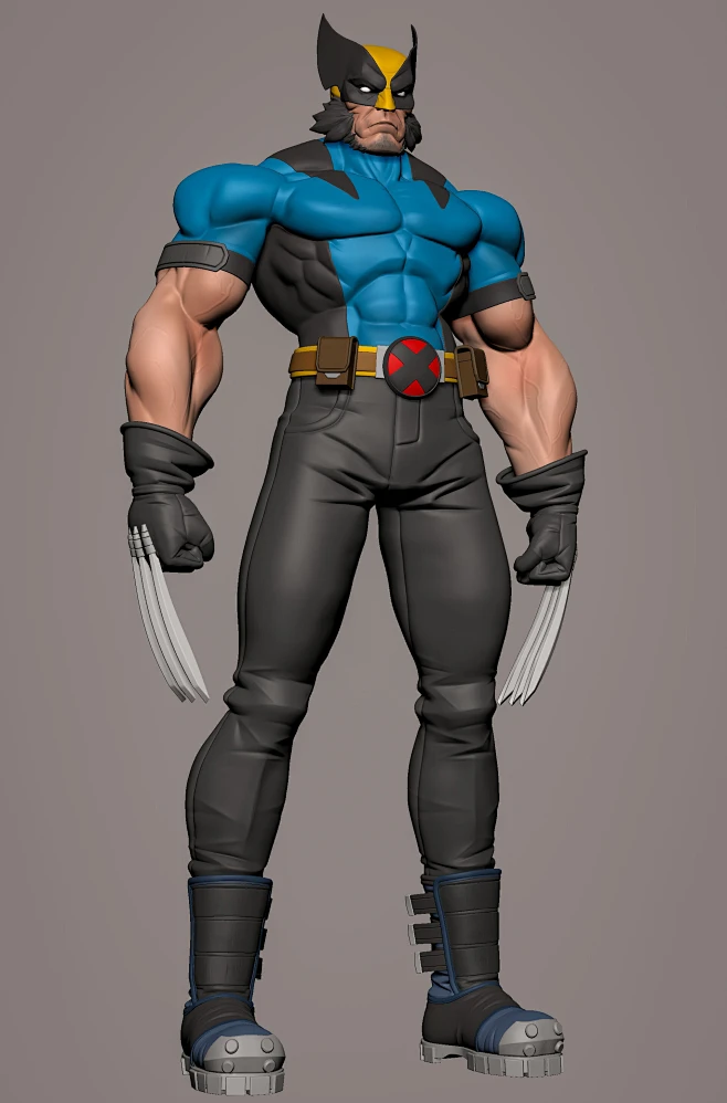 wolverine图片_人体结构图片素材-花瓣网