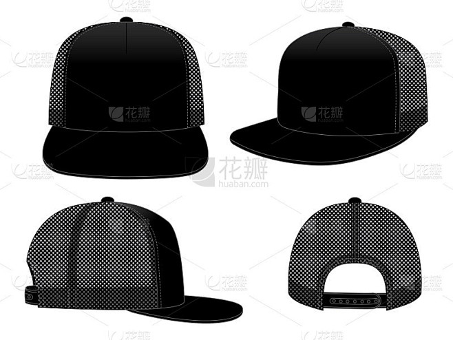 Hip Hop Cap for Template