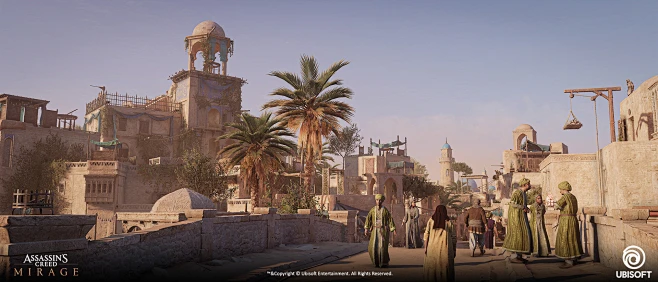 Assassin's Creed Mirage - Observatory Level Art-花瓣网