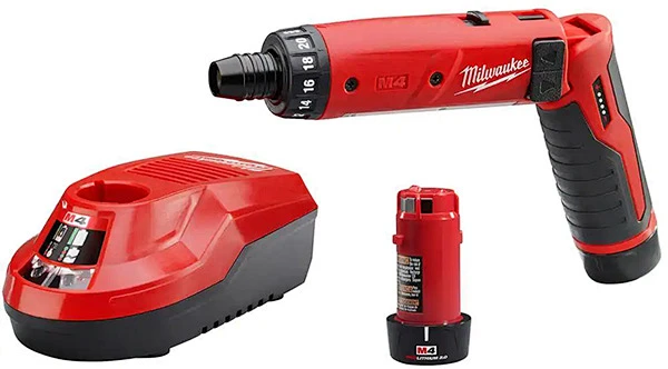 Milwaukee M4 Cordless Screwdriver Kit-花瓣网
