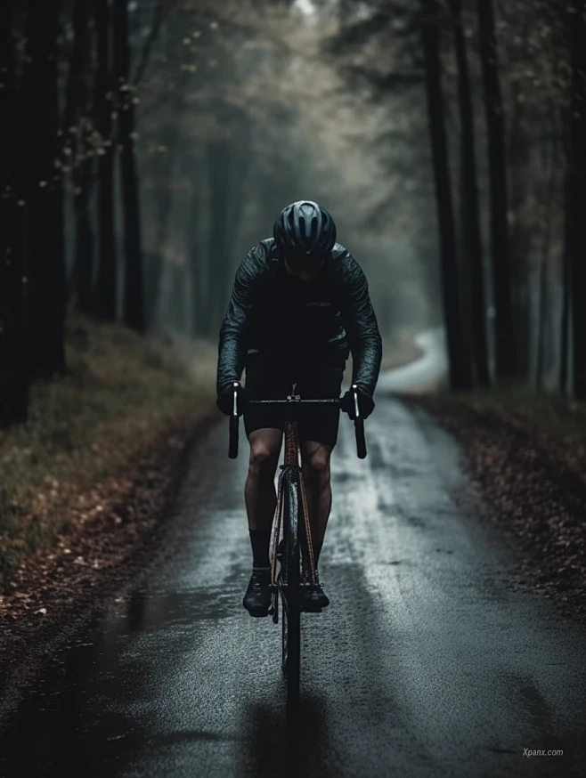 Midjourney_Prompts__bikinlogo.online_cyclist_man_riding_a_bike_on_the ...