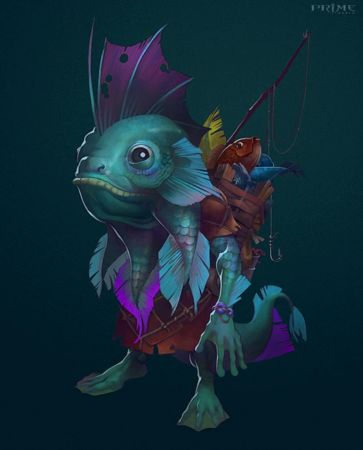 Fishman by Duelisto on deviantART-花瓣网