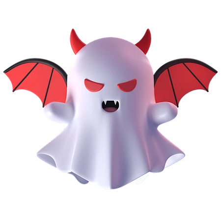Devil Ghost 3D Icon-花瓣网