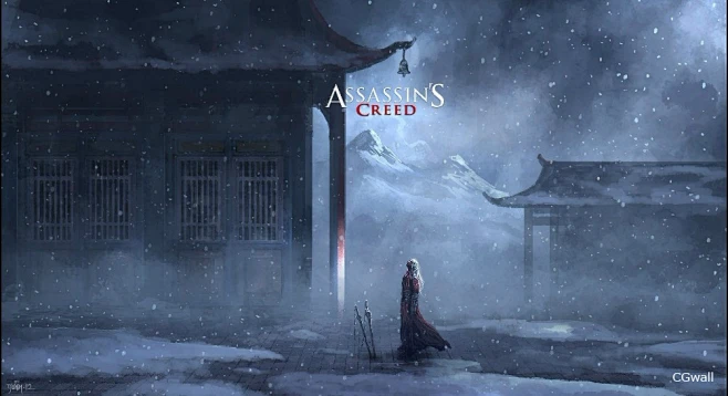 CGwall游戏原画网站_氛围感非常强图片_游戏、电影原画图片素材-花瓣网