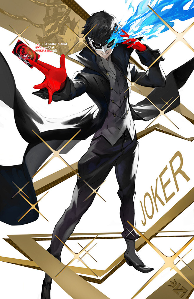 Joker/Ren - Persona 5 Royal, Nick Silva : Ren Amamiya, code name Joker ...