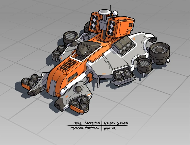 Ashes of the Singularity - Post-Human Coalition Tier 2 Unit Design ...