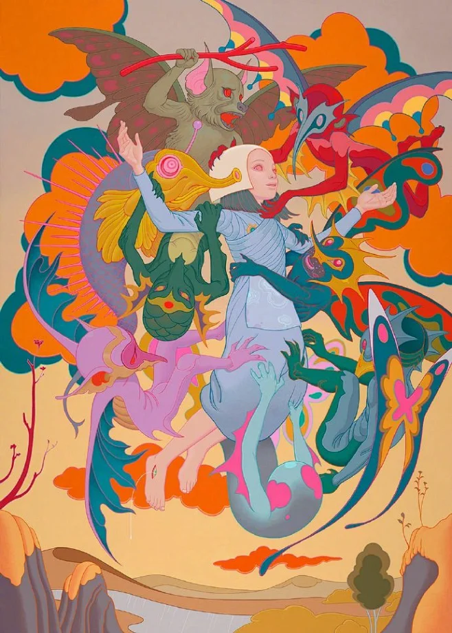 Artist James Jean www.jamesjean.com 图片_JamesJean图片素材-花瓣网