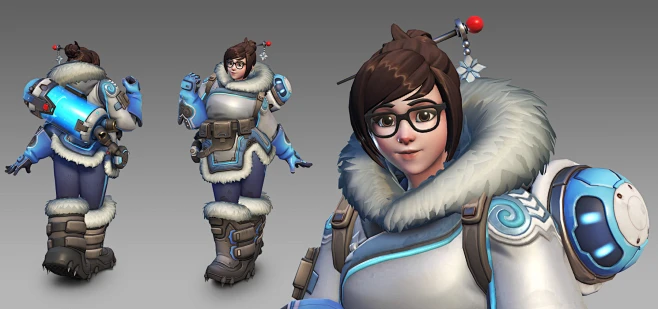 Overwatch - Mei, Renaud Galand : Mei - Character created for the game ...