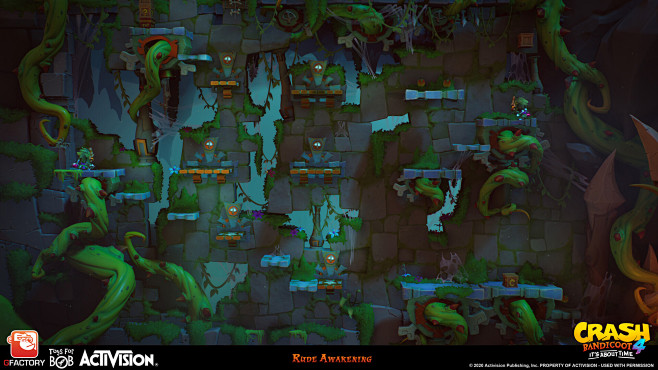 {游戏系列} 美国 Crash 4（场景，角色，UI）