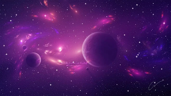 澳大利亚 数字艺术家 Catherine Radley 作品欣赏123P 宇宙星球-影视概念-微元素 - Element3ds.com!-花瓣网