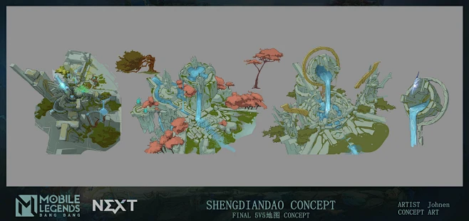 Mobile Legends: Bang Bang map art design-花瓣网