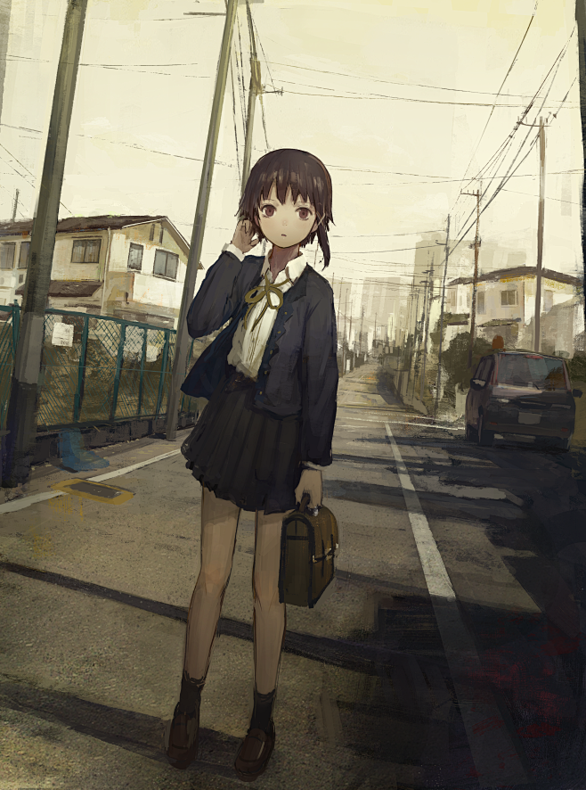 【lain】「Present day, Present time.」/「しおん」的插画 [pixiv] : この作品 「Present day ...