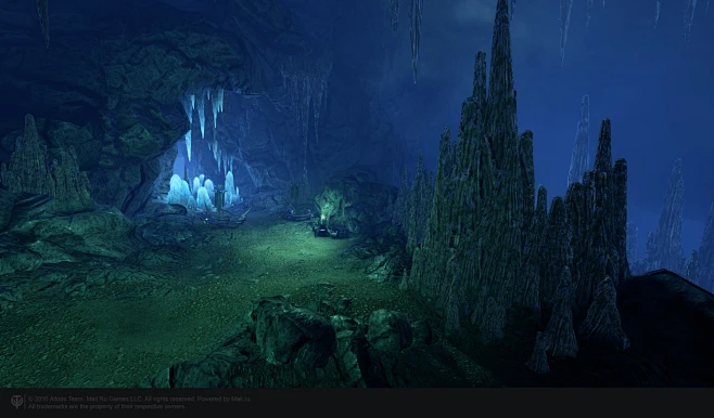 Skyforge Demons Cavern map, Viacheslav Bushuev : I was responsible for ...