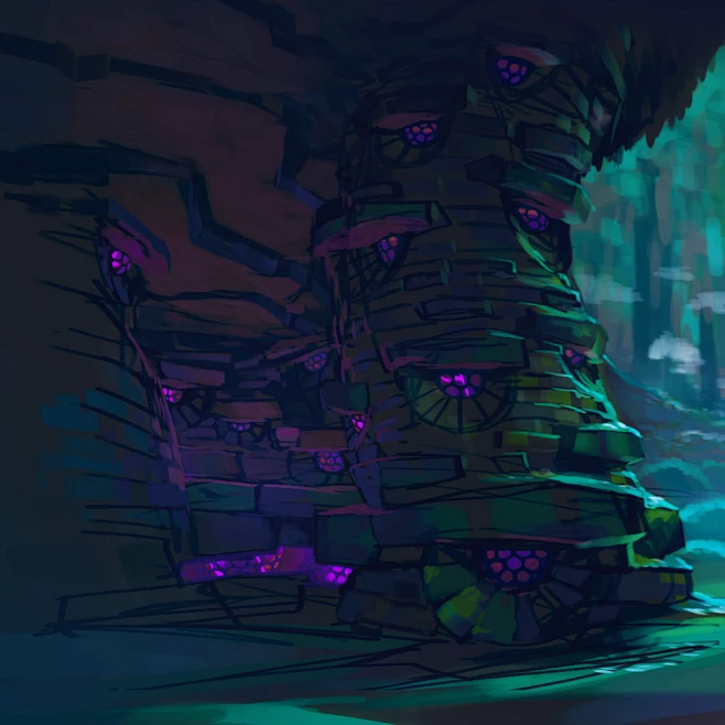 Gigantic: The Ghost Reef - Rocks, Ember Barrett-花瓣网