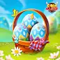 royal match Easter UI/UX UI ui design mobil game mobil game art easter ...